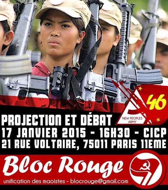 Red salute to the Bloc Rouge!