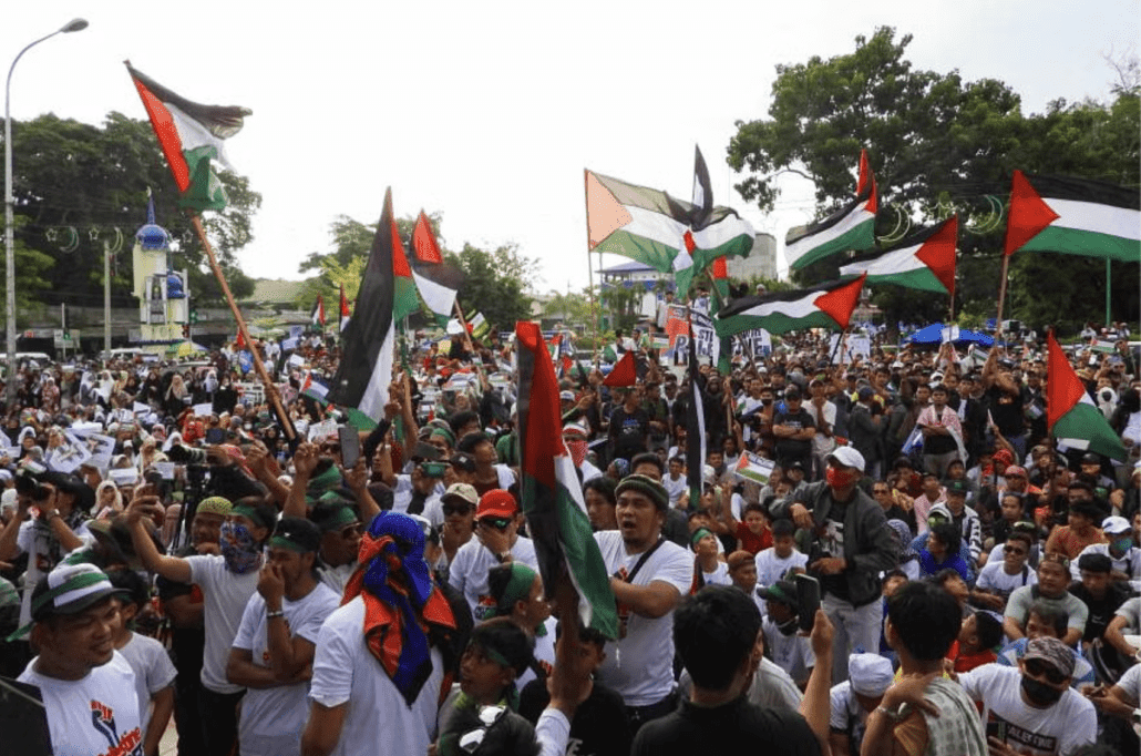 Filipinos worldwide join solidarity actions for Palestine