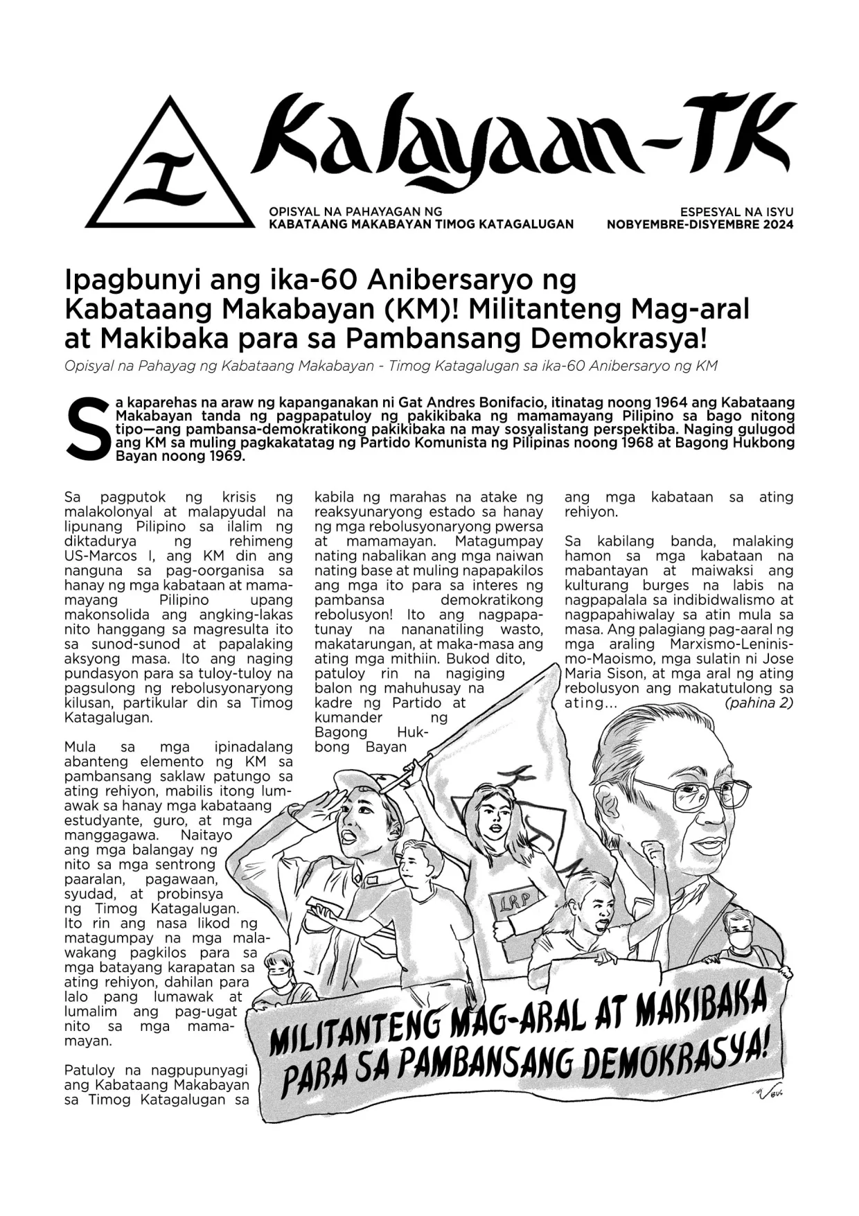 Kalayaan-Timog Katagalugan Special Issue | November-December 2024