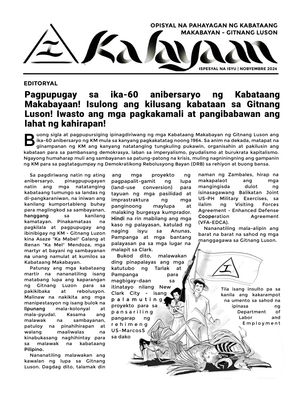Kalayaan Central Luzon Special Issue | November 2024