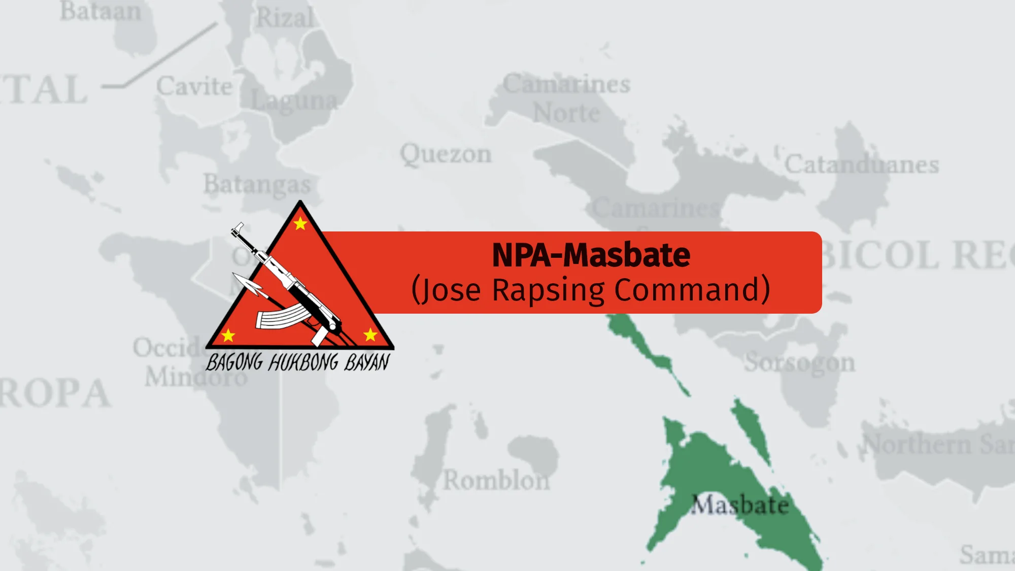 Ipinaradang 10 kasapi ng NPA mula sa bayan ng Uson, peke at isang ...
