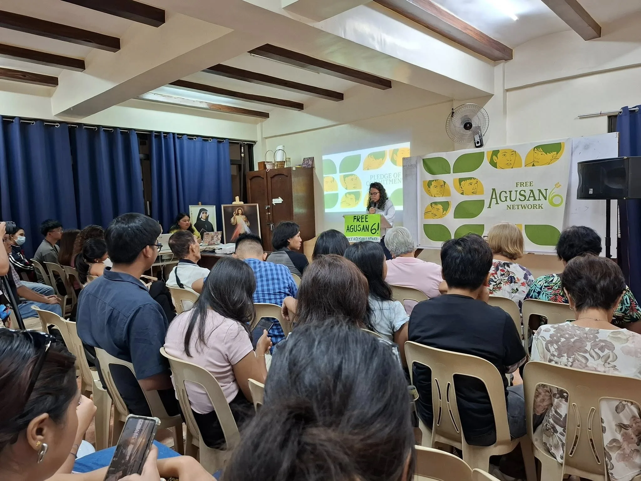 Groups officially launch campaign to free the Agusan 6